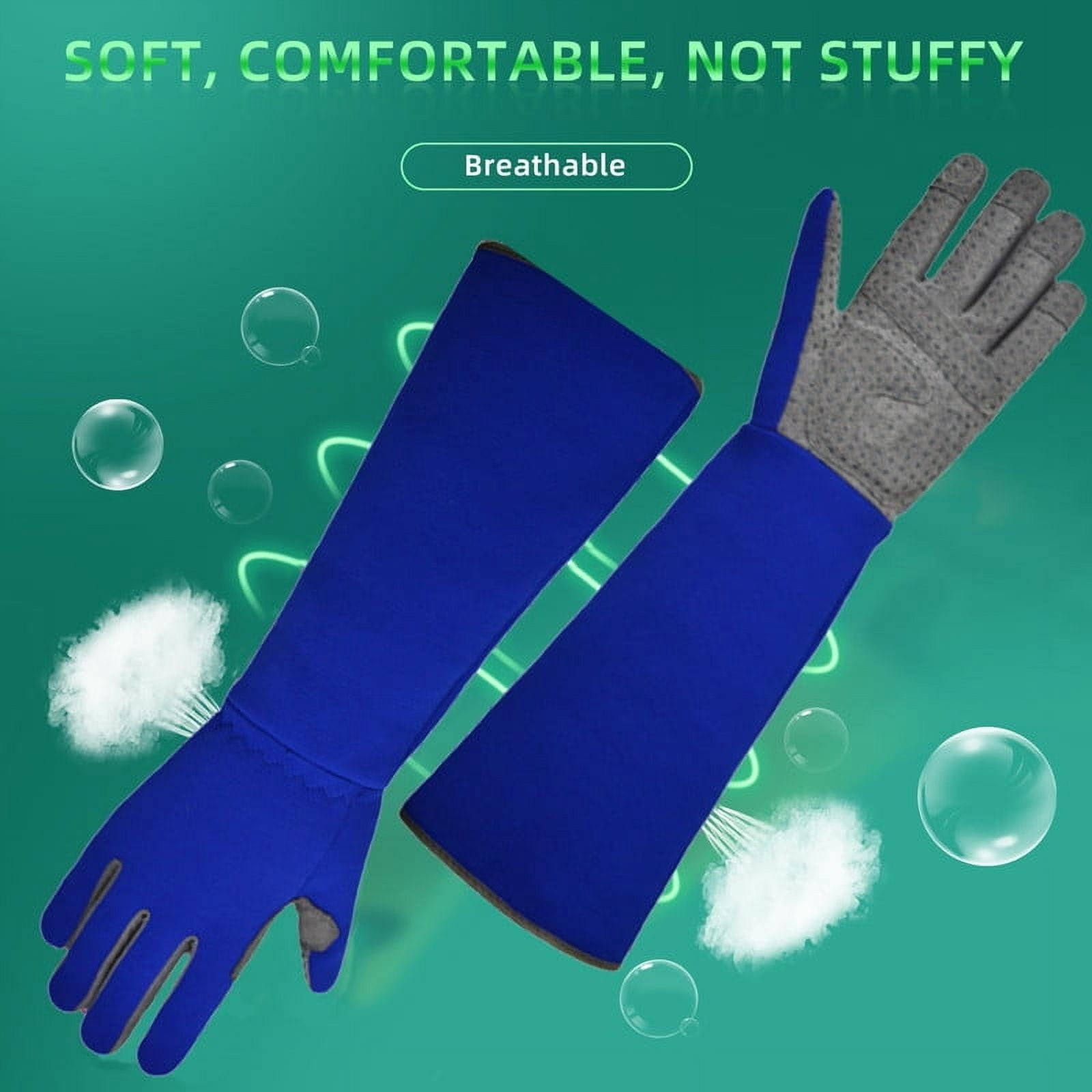 Breathable 3-in-1 Gardening, Farming & Cleaning Gloves - Durable, Anti ...