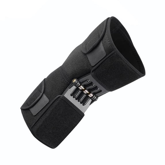 Breathable Adjustable Knee Boosters brace Joint Spring Stabilizers ...