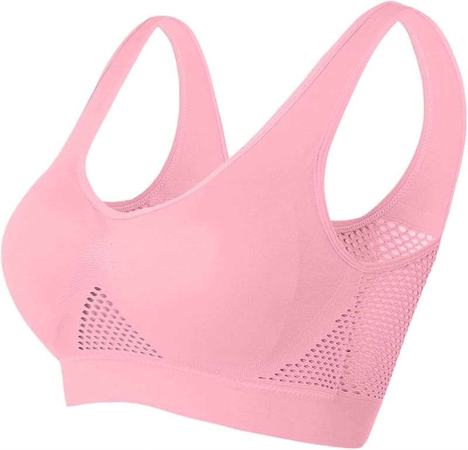 Breathable Anti-Sagging Breasts Sports Bras for Women Cooling Comfort ...