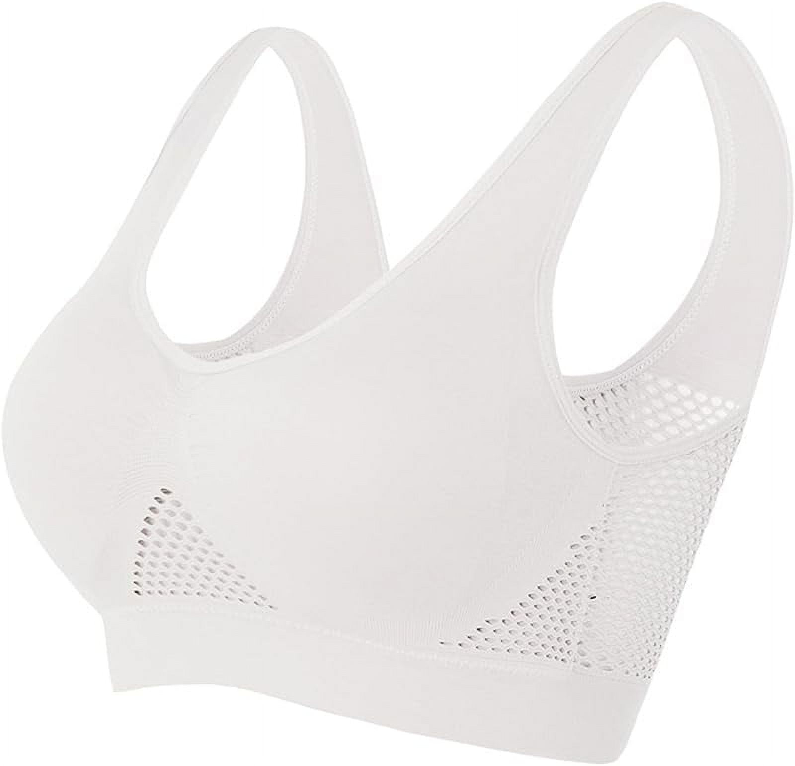 Breathable Anti-Sagging Breasts Sports Bras for Women Cooling Comfort ...