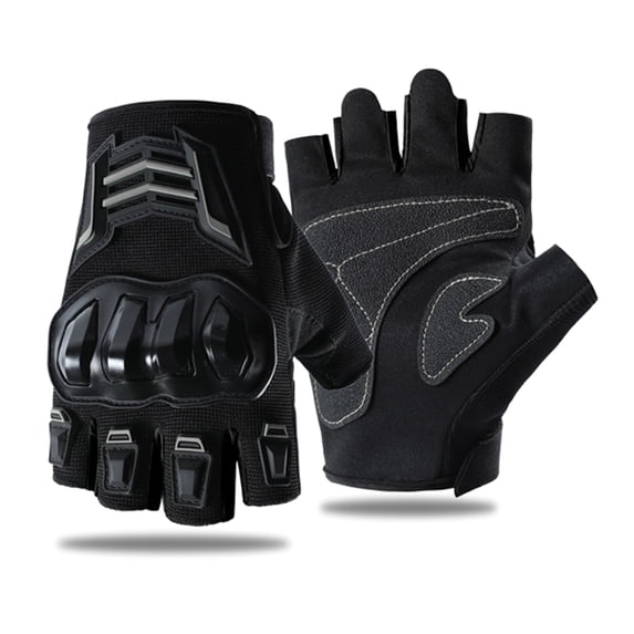 Breathable Anti-Slip Motorcycle Gloves with Protective Padding ...