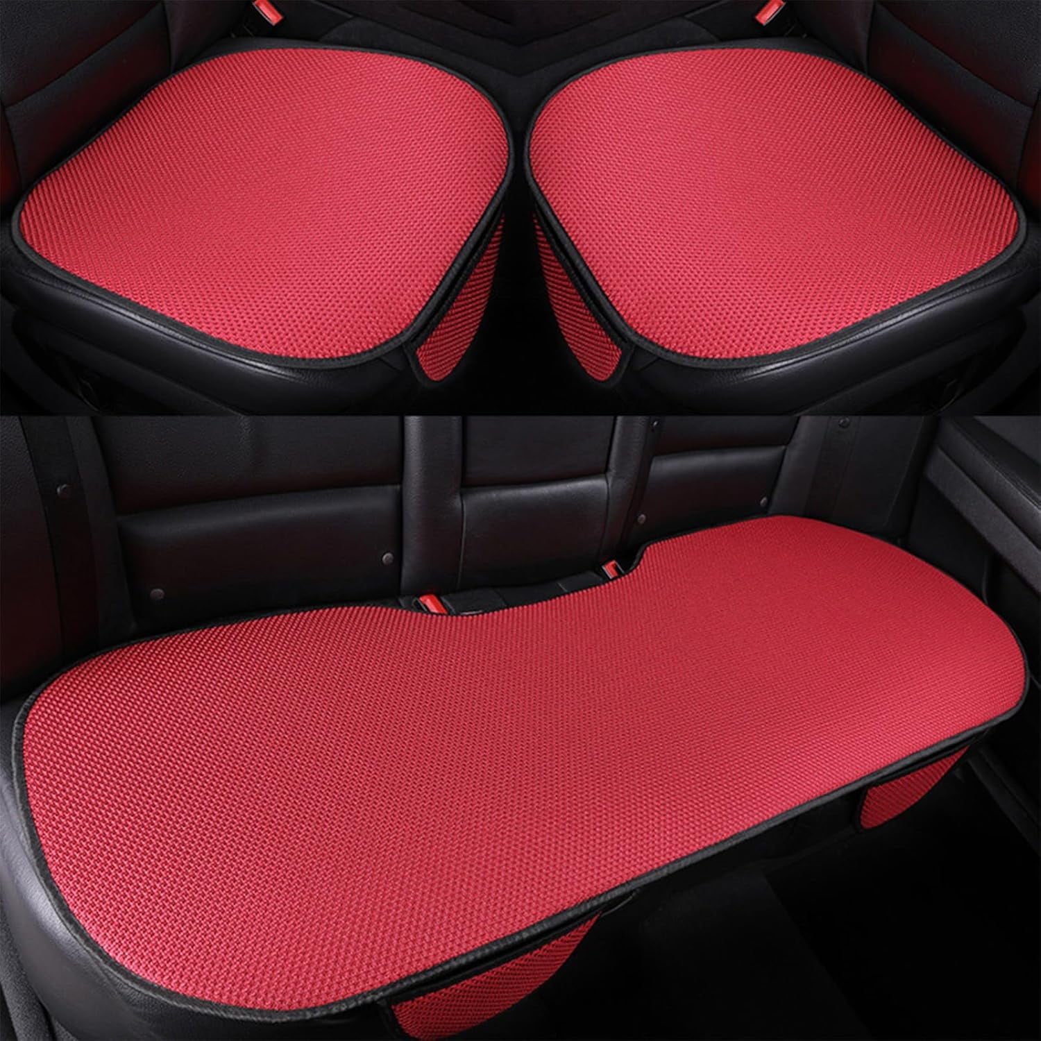 Breathable & Anti-Slip Viscose Filament Car Seat Covers, Ice Silk Non ...
