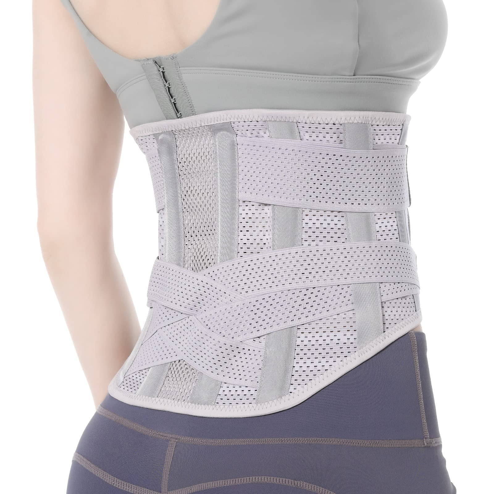 Breathable Back Brace for Relieve Lower Back Pain Women and Men - Back ...