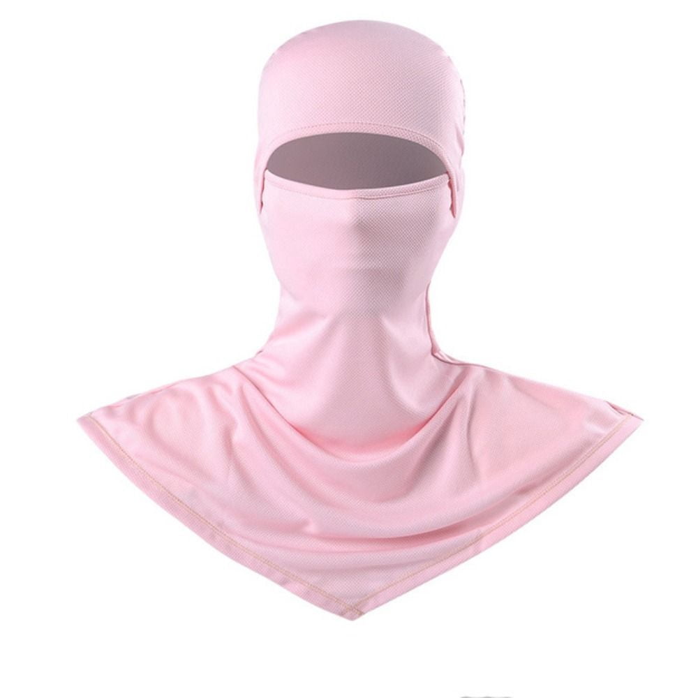 Breathable Balaclava Face Cover, Lightweight Neck Gaiter for Cycling ...