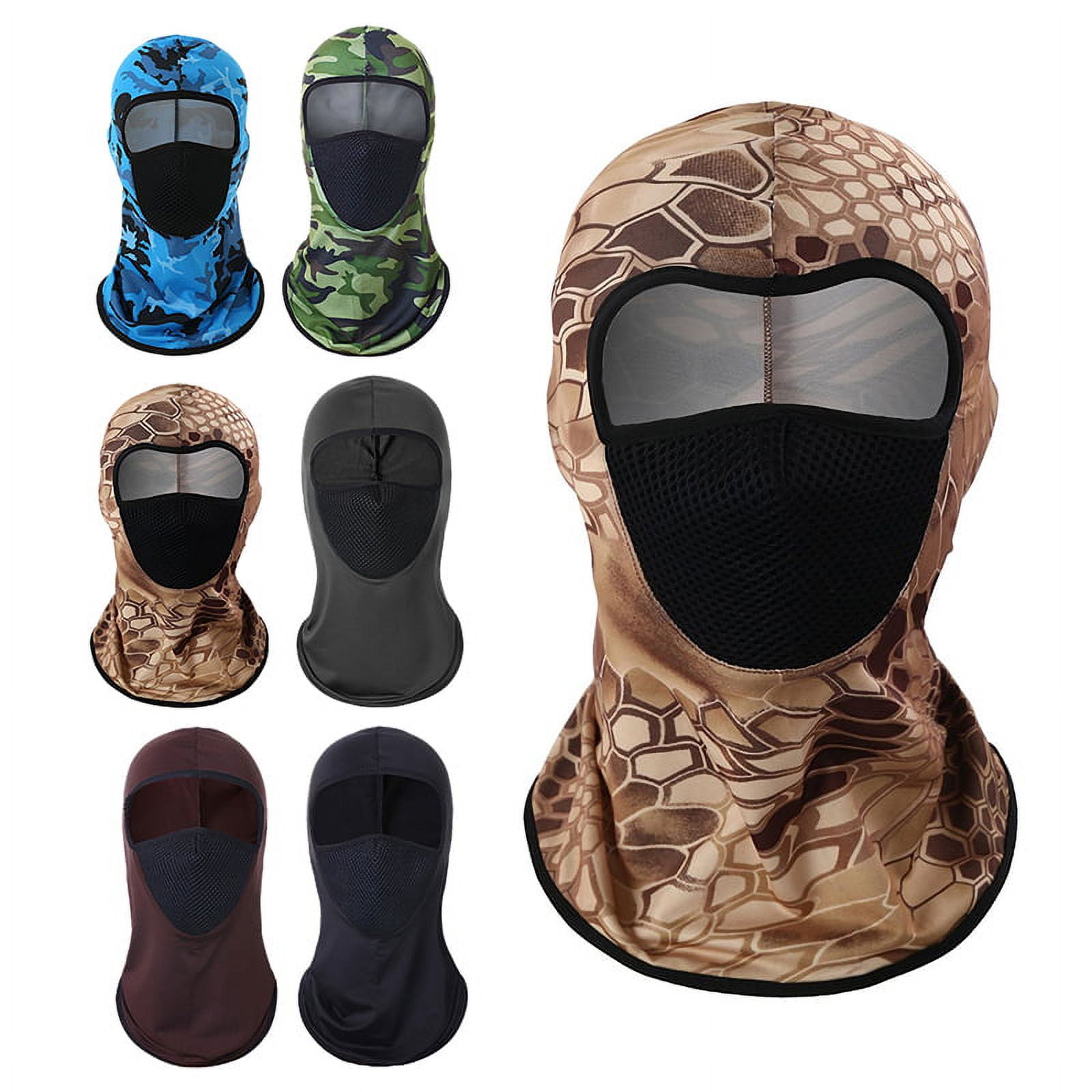 Breathable Balaclava Motorcycle Full Face Mask Motorcycle Mask ...