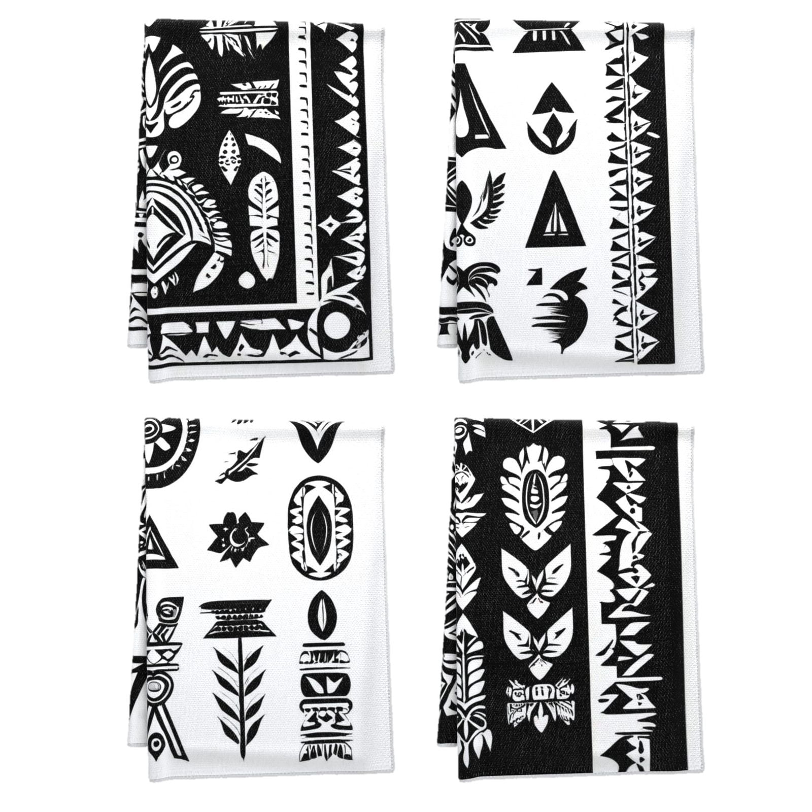 Breathable Boho Simple Shapes Hand Towels Deco for Bathroom Bath Car ...