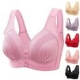 Breathable Bras for Women, Womens Push Up Bra, Everyday Bras, Front Snap Everyday Bras for Older ...