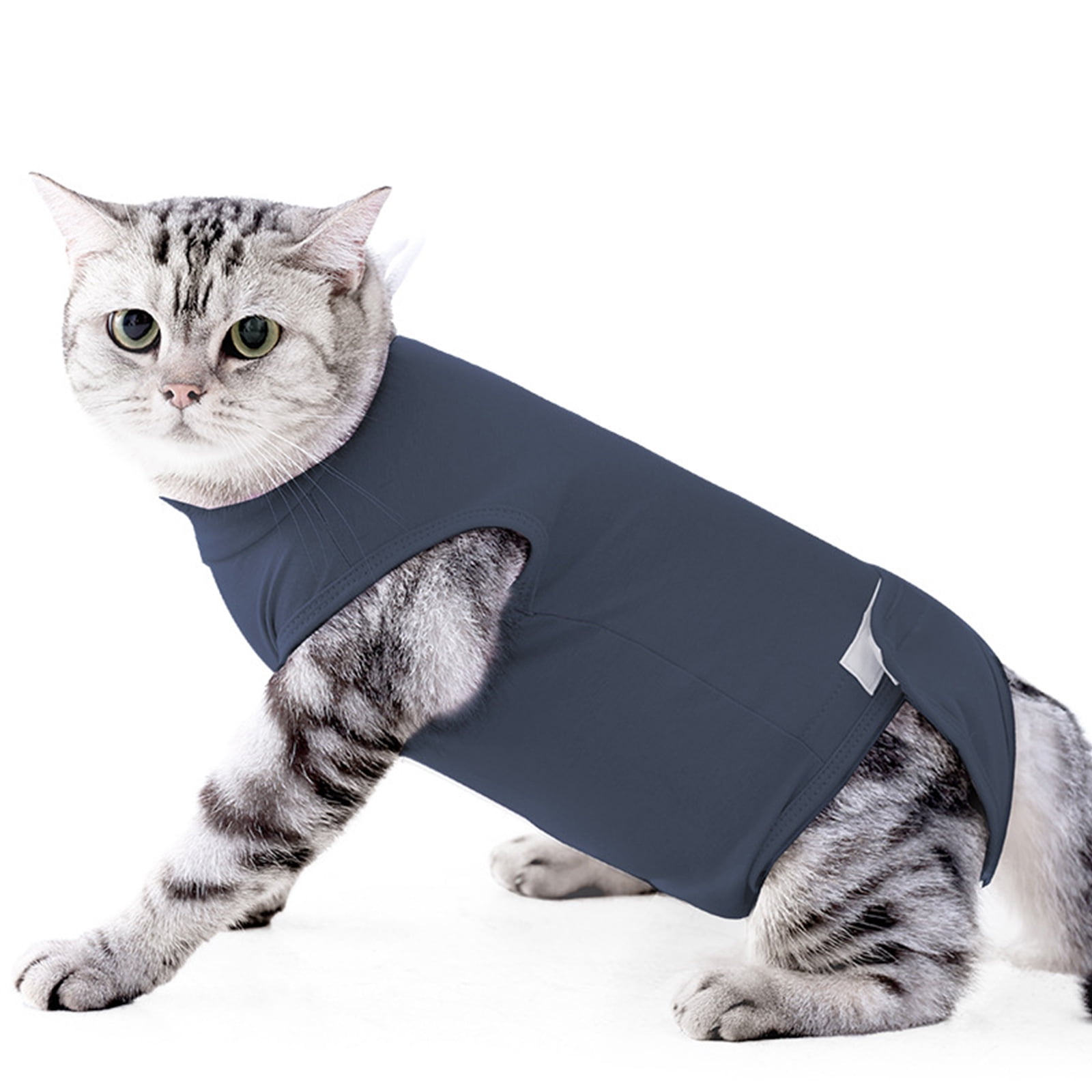 Breathable Cats Recovery Suit Escape Proof Elastic Breathable Stretchy ...