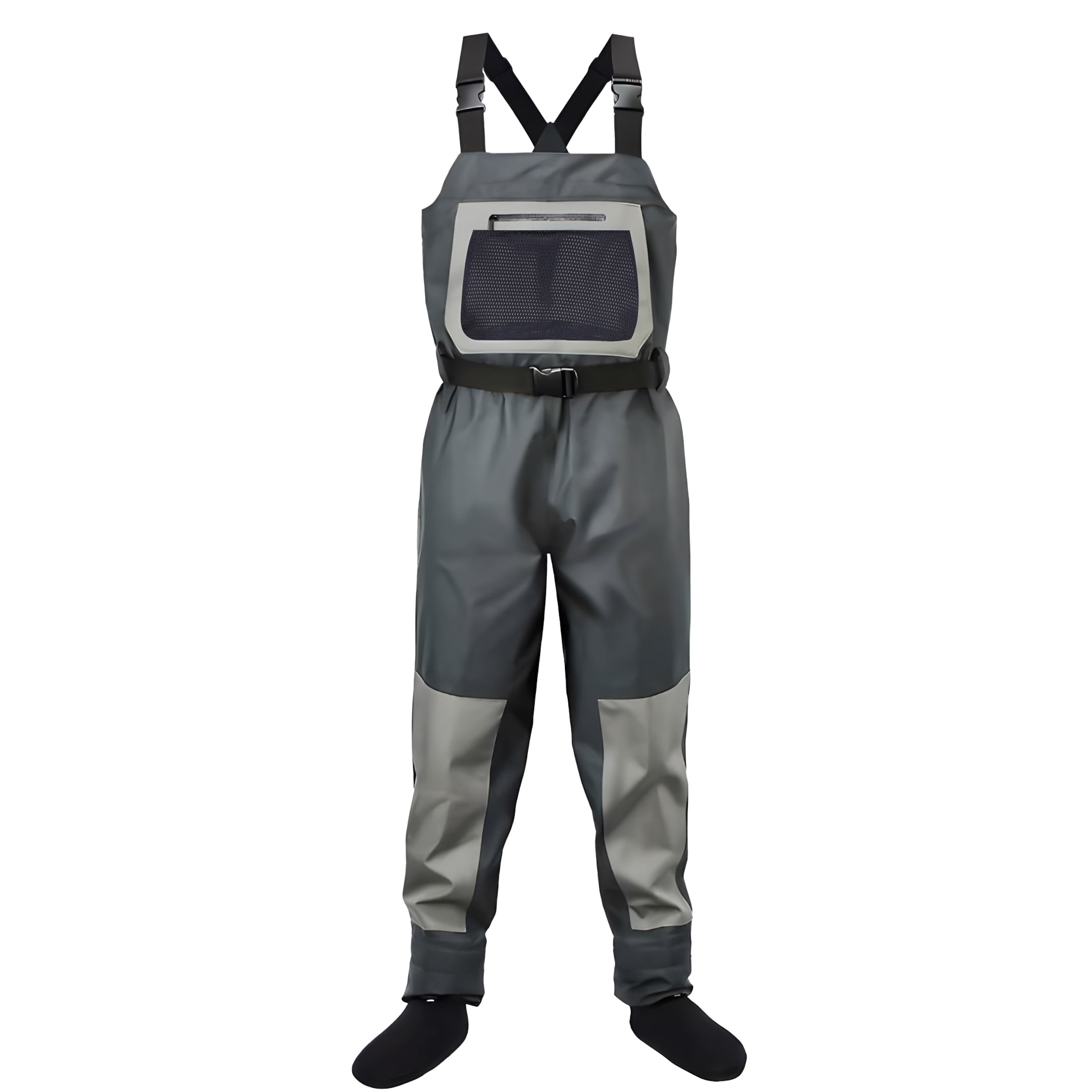 Breathable Chest Waders for Men & Women, 3-Ply Nylon/PVC Waterproof ...
