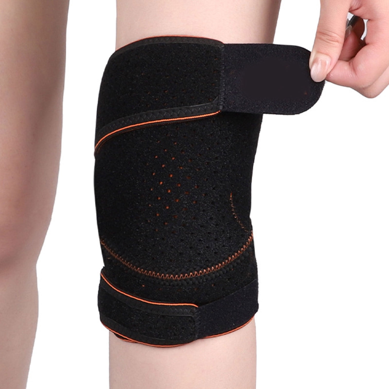 Breathable Comfortable Knee Brace with Open Structure Reinforced Knee ...