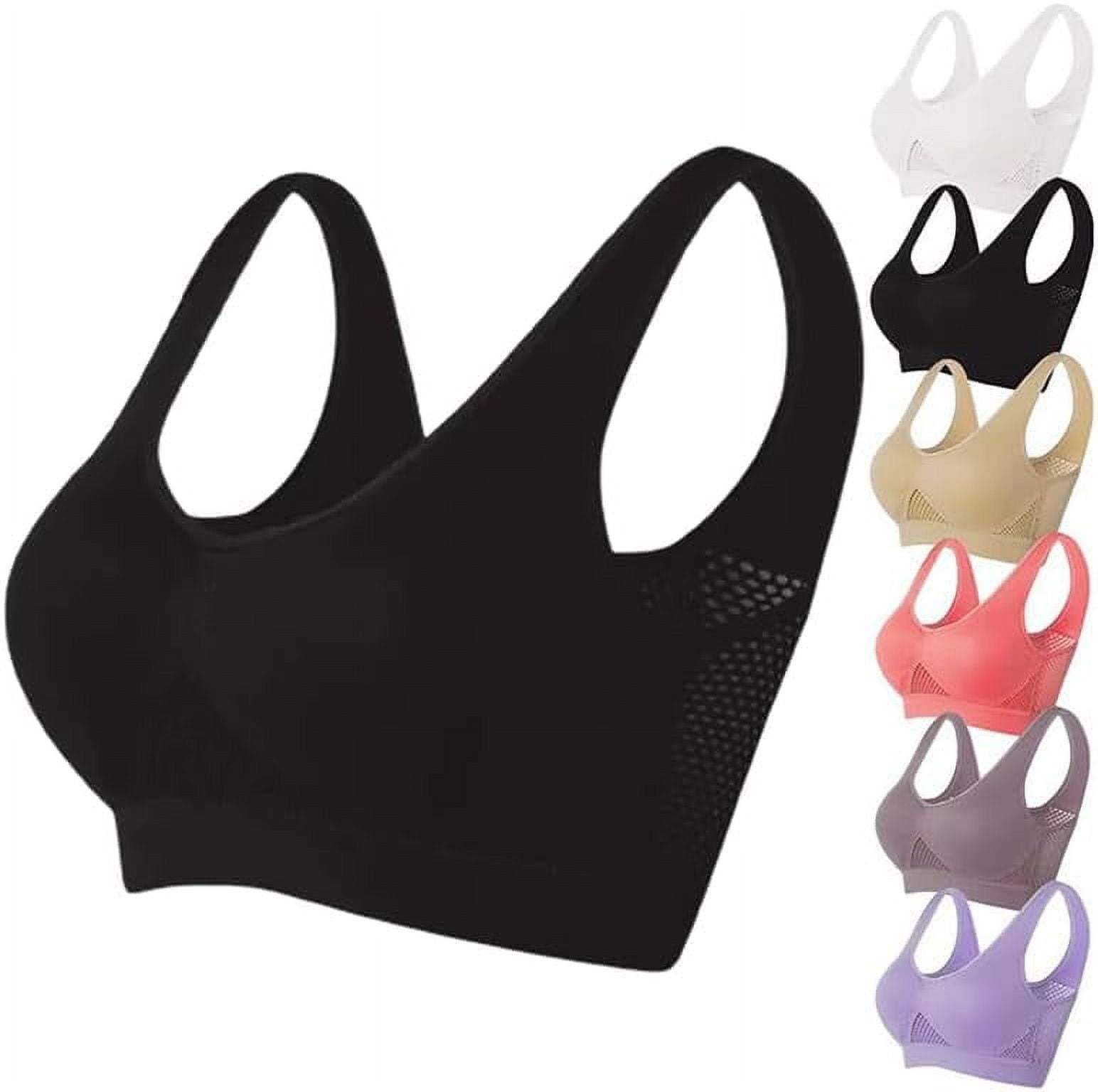 Breathable Cool Liftup Air Bra, 2024 New Large Size Air Bra Breathable ...