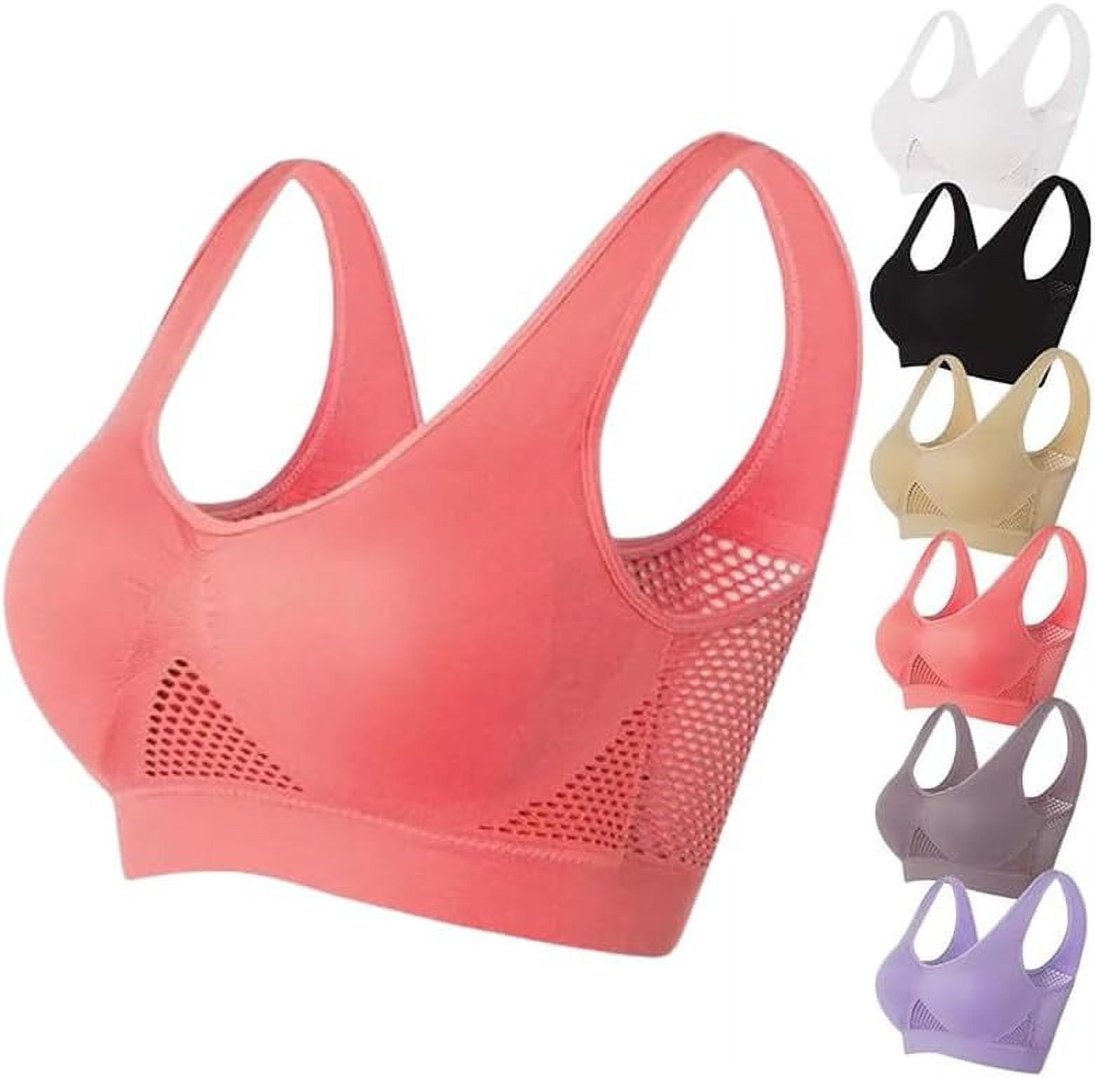 Breathable Cool Liftup Air Bra, 2024 New Large Size Air Bra Breathable ...