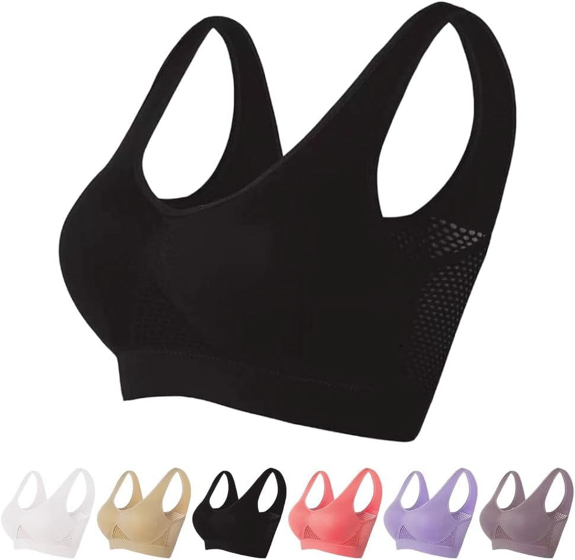 Breathable Cool Liftup Air Bra for Women, 2025 New Wireless Plus Size ...