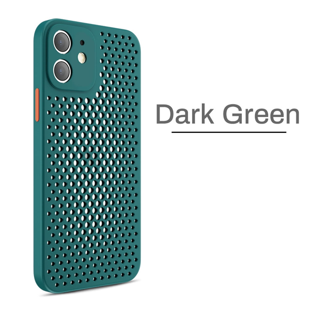 Breathable Cooling Shockproof Soft Silicone Case For iPhone 16 15 14 13 ...