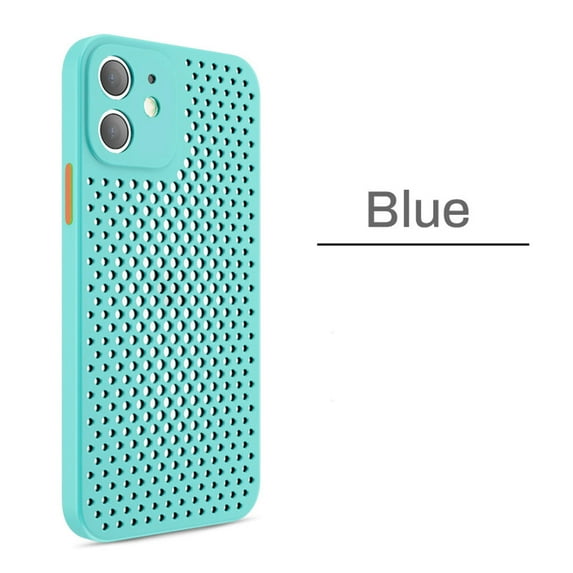 Breathable Cooling Shockproof Soft Silicone Case For iPhone 16 15 14 13 ...