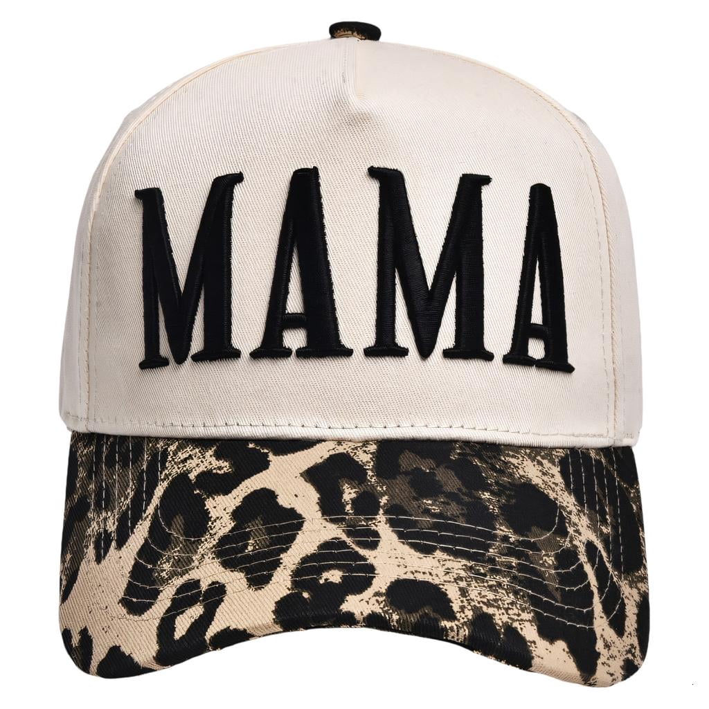 Breathable Cotton Baseball Cap with Mom Lettering Fashion Pattern Sun ...