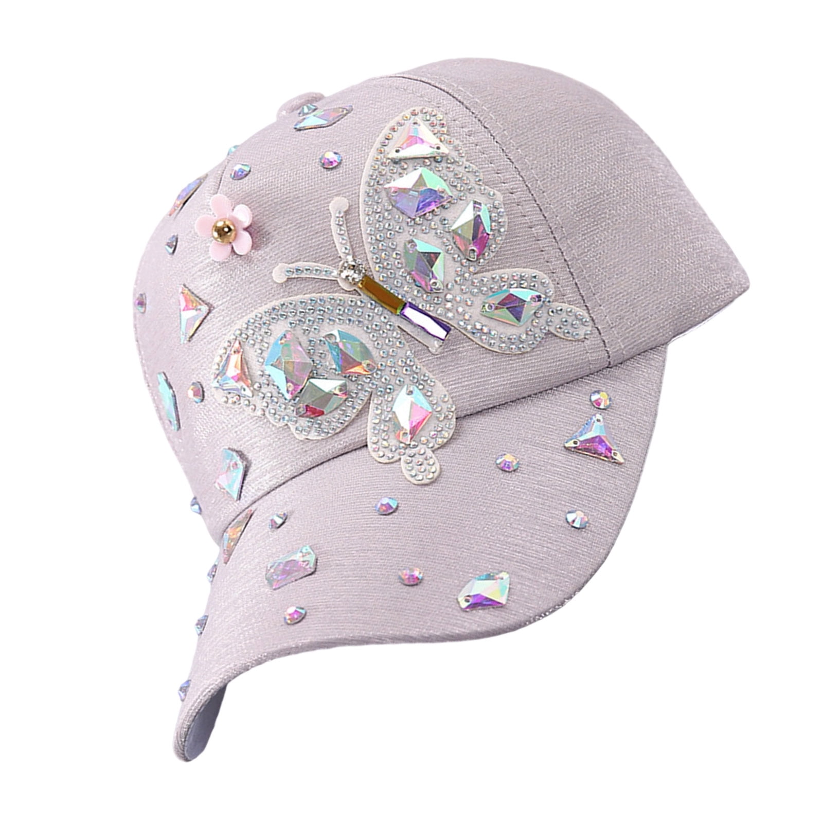 Breathable Cotton Baseball Hat for Women Teens with Butterfly ...