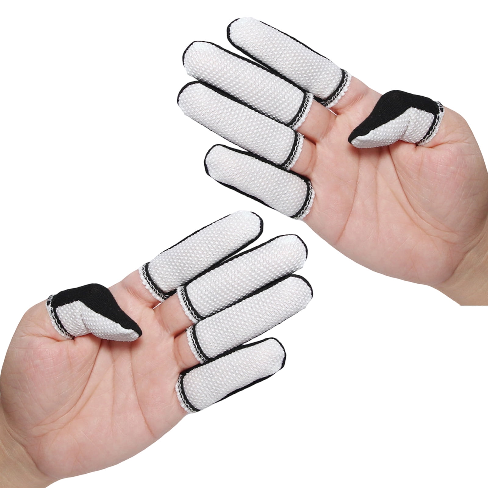 Breathable Cotton Finger Sleeves Covers With Nonslip PVC Dots And ...