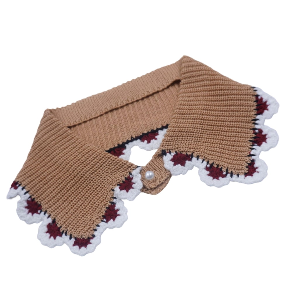 Breathable Cotton Knitted False Collar Fashion Accessories With Unique ...