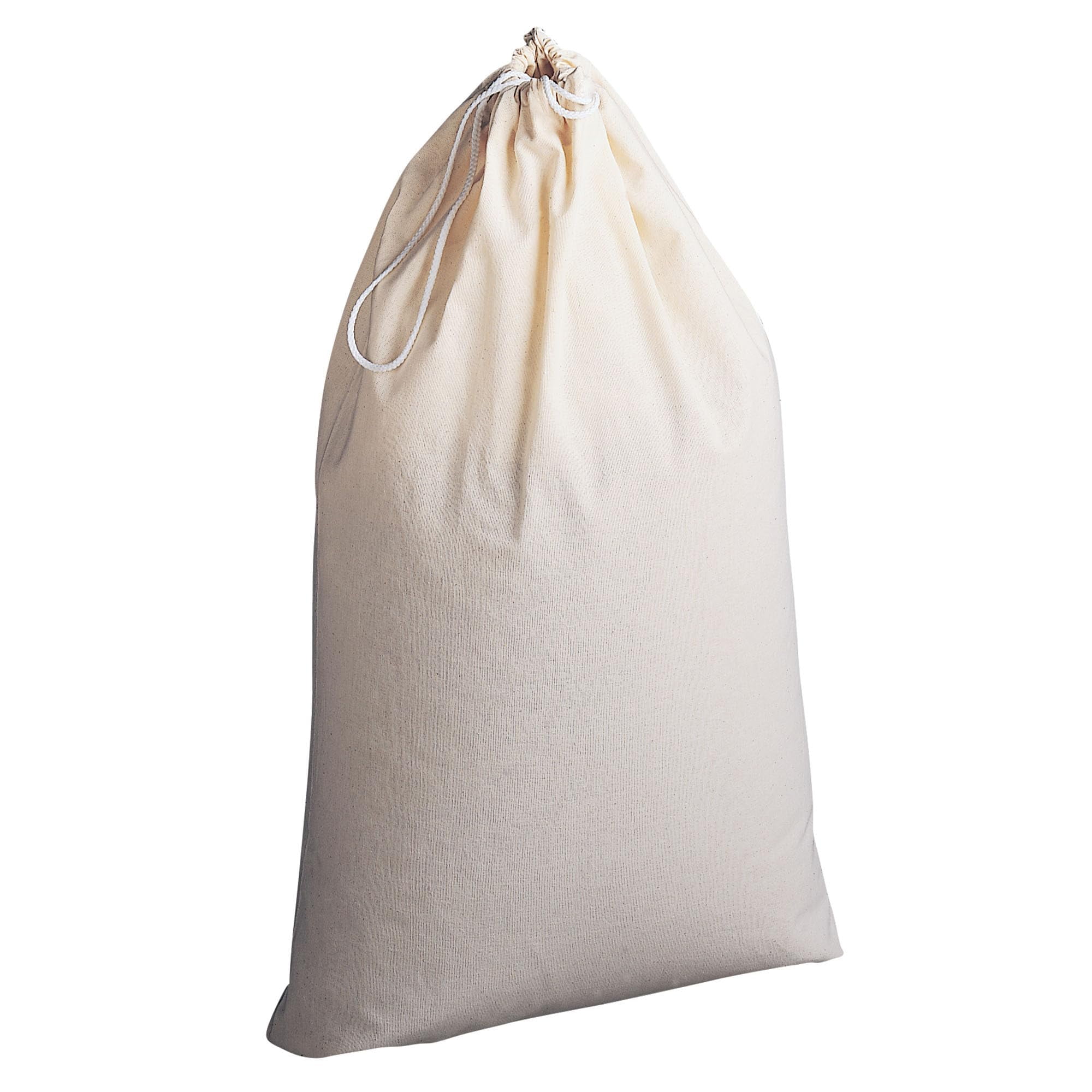 Breathable Cotton Laundry Bag, Large Capacity Holds 4 Loads, Drawstring ...
