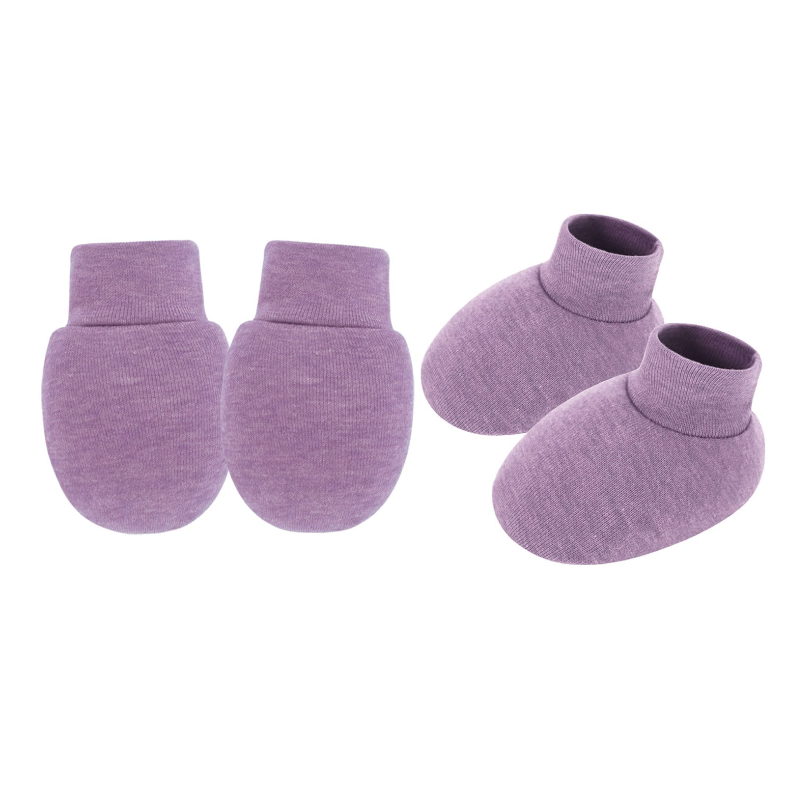 Breathable Cotton Newborns Hand Covers Foot Protectors Anti Scratch ...