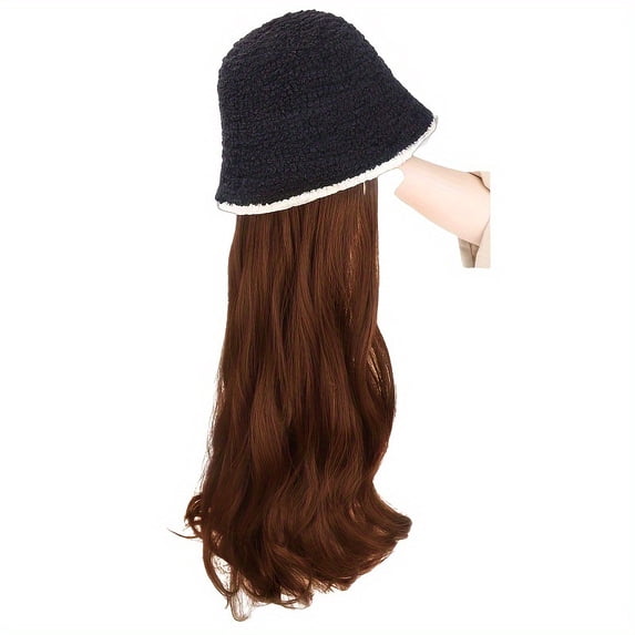 Breathable Curly Hair Wigs for Short and Long Hair - No Bangs Style for ...
