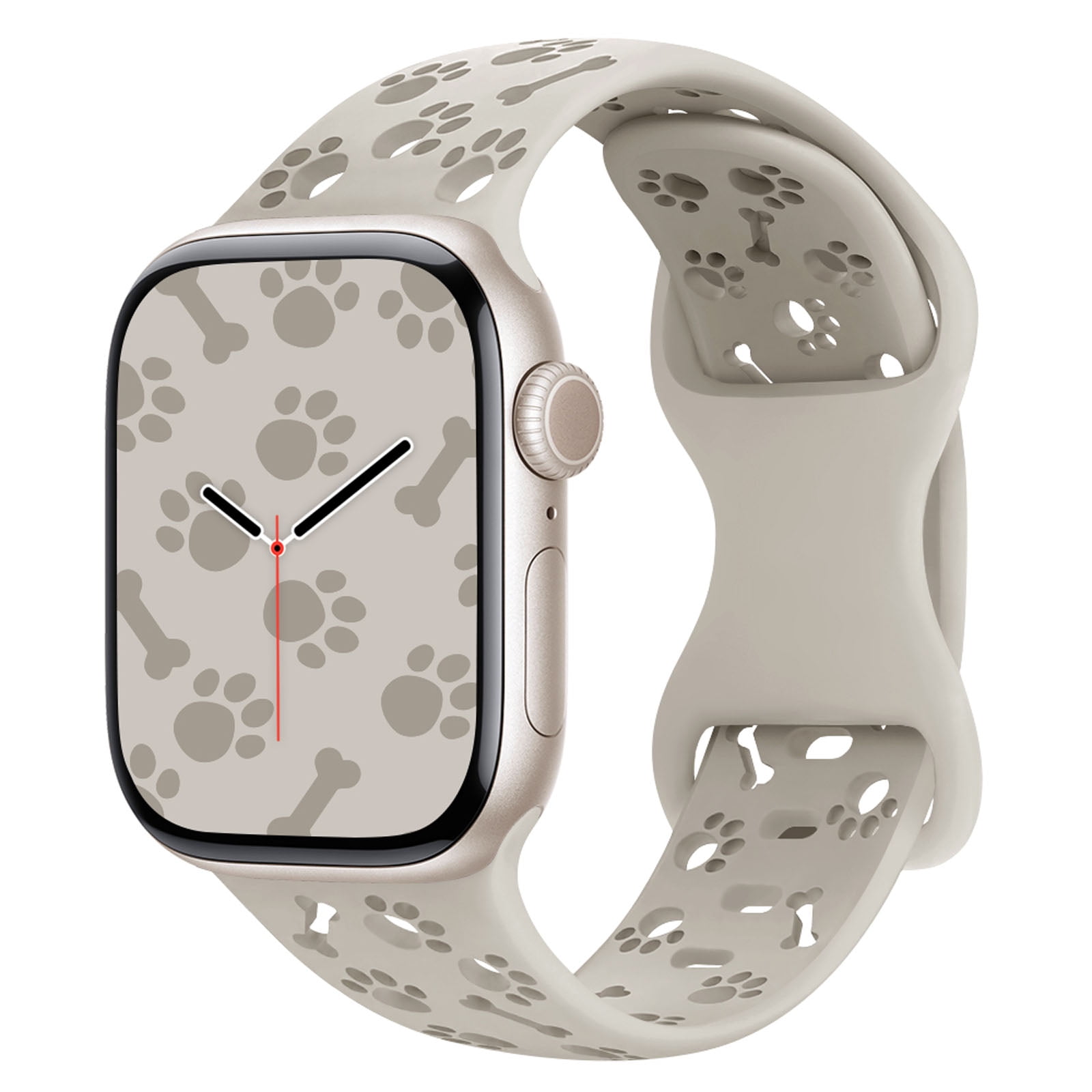 Breathable Cute Pattern Sport Band for Apple Watch 42(Series 1 2 3)/44 ...