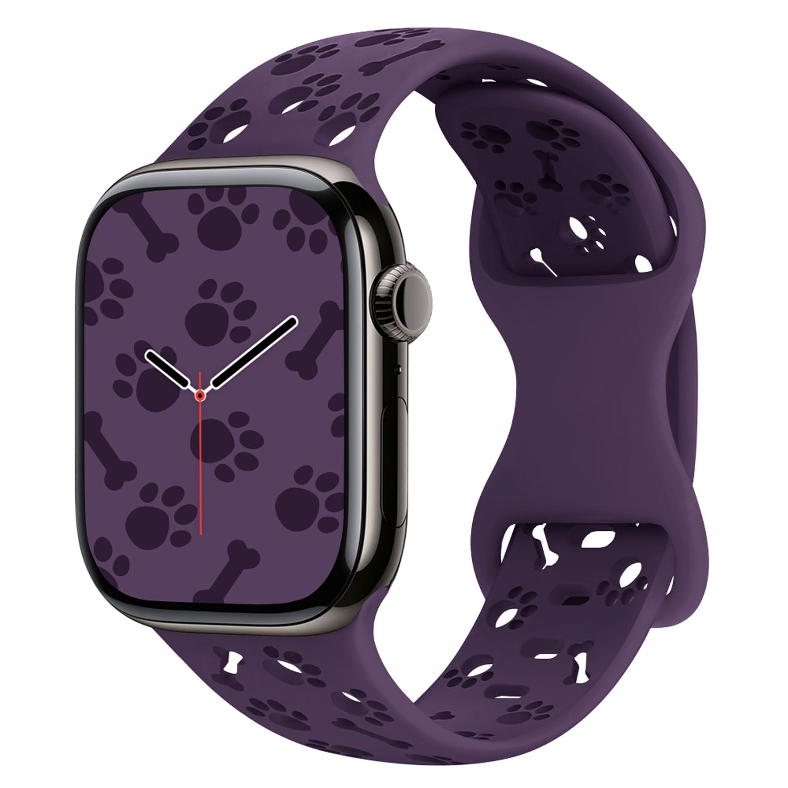 Breathable Cute Pattern Sport Band for Apple Watch 42(Series 1 2 3)/44 ...