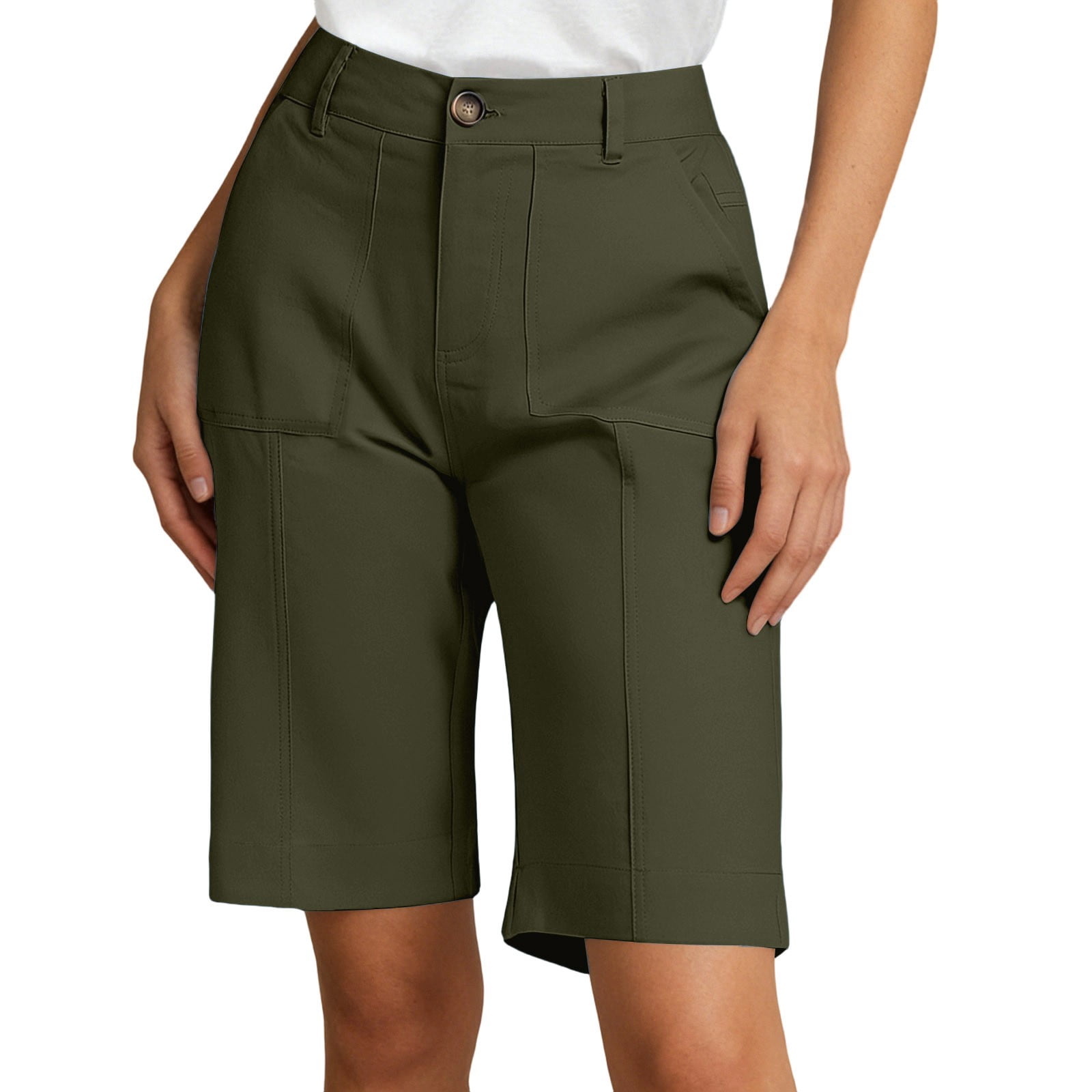 Breathable Daily Shorts for Women, Soft Summer Non Stuffing Casual ...