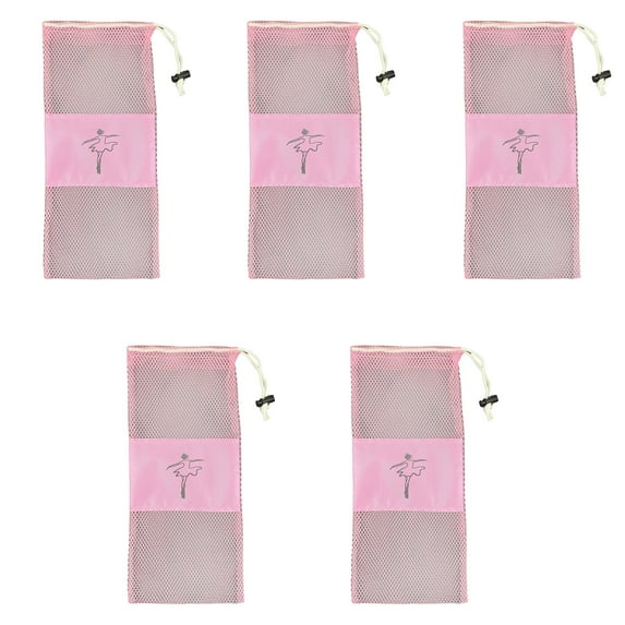 Breathable Dance Shoes Drawstring Bag Shoe Storage Pouches With Easy ...