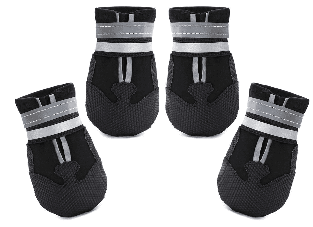 Breathable Dog Boots for Medium Large Dogs,Non-Slip Dog Shoes for ...