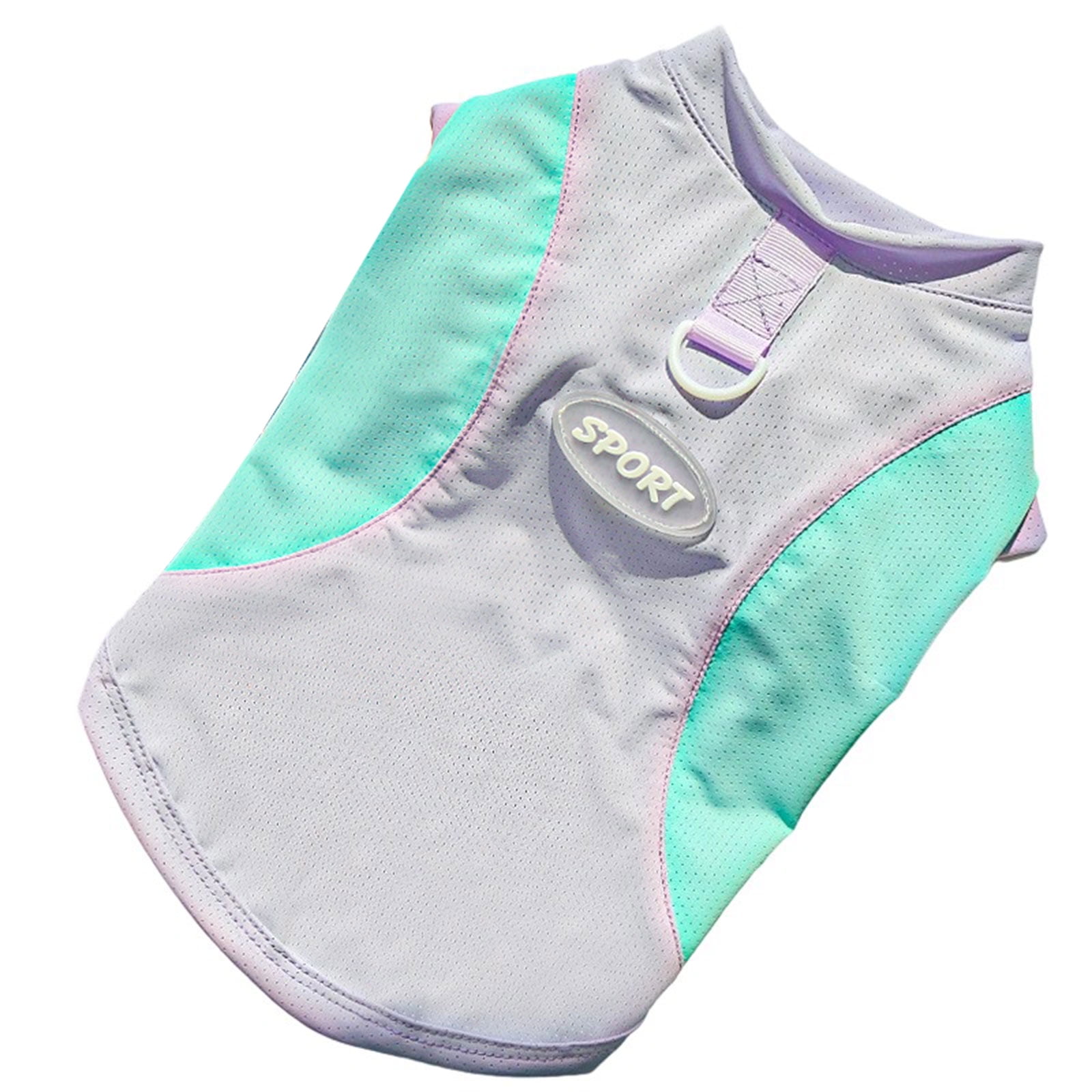 Breathable Dog Cooling Vest For Outdoor Activity Soft Polyester Loose ...