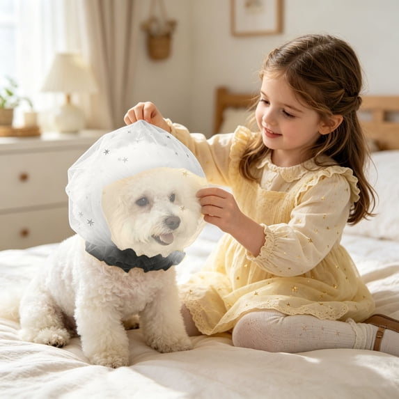 Breathable Dog Field Net Mask, Lightweight Adjustable Dog Head Mesh ...