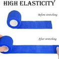 Breathable and Elastic 2-Inch x 5 Yards Self Adherent Cohesive Bandage ...