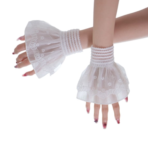 Breathable Elastic Lace Sleeve Cover For Nails Artists Jewelry Display ...