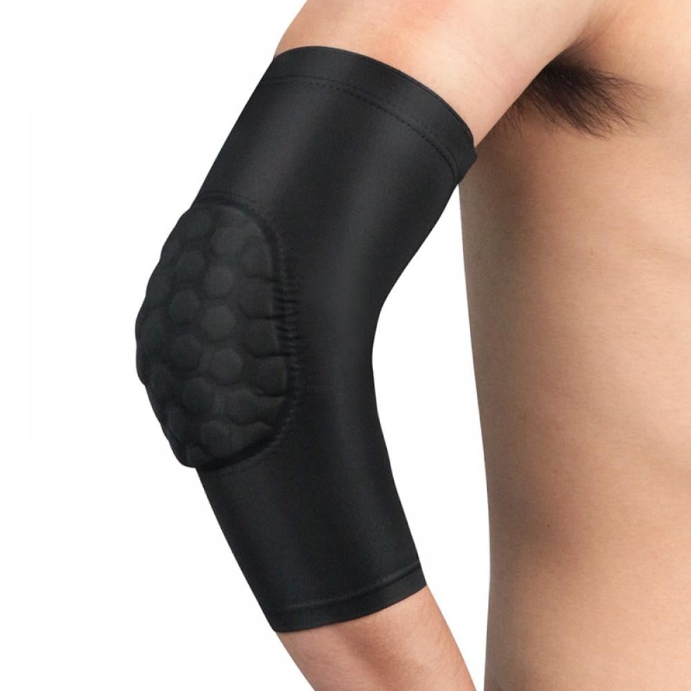 Breathable Elbow Brace Pad Guard Compression Silicone Foam Elbow Padded ...