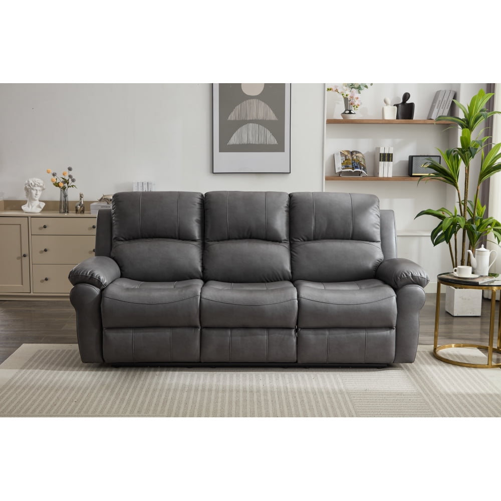 Breathable Fabric Power Reclining Sofa with Drop Down Table,USB Button ...