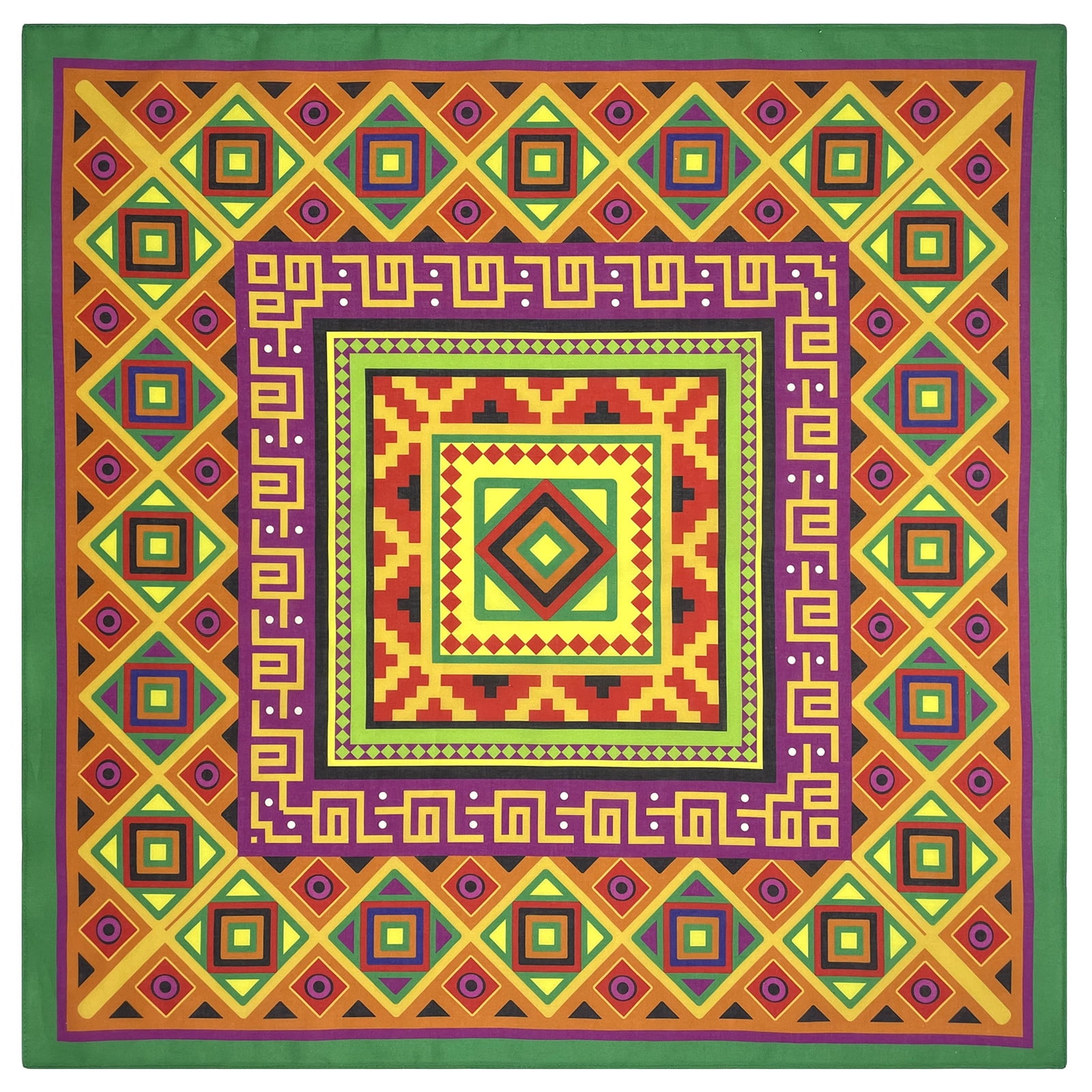 Breathable Fabric Scarf Outdoor Unisex Headscarf Paisleys Pattern ...