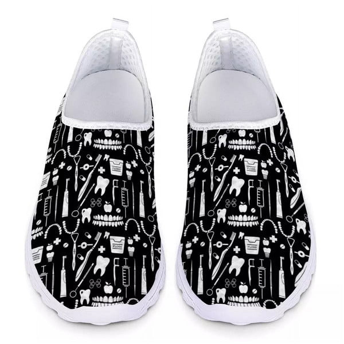 Breathable Female Flats Nurse Sneakers Fashion Women Summer Mesh Shoe ...