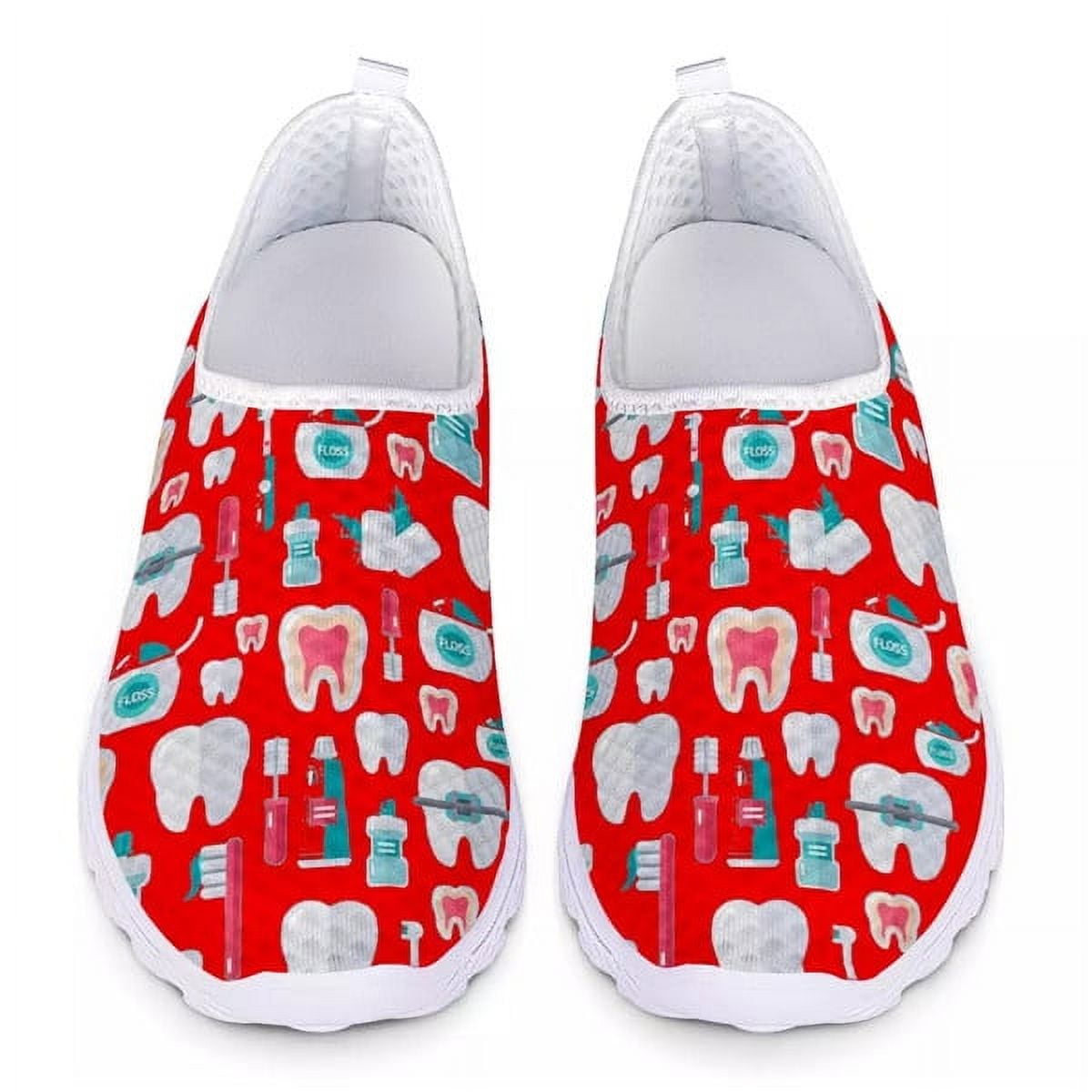 Breathable Female Flats Nurse Sneakers Fashion Women Summer Mesh Shoe ...