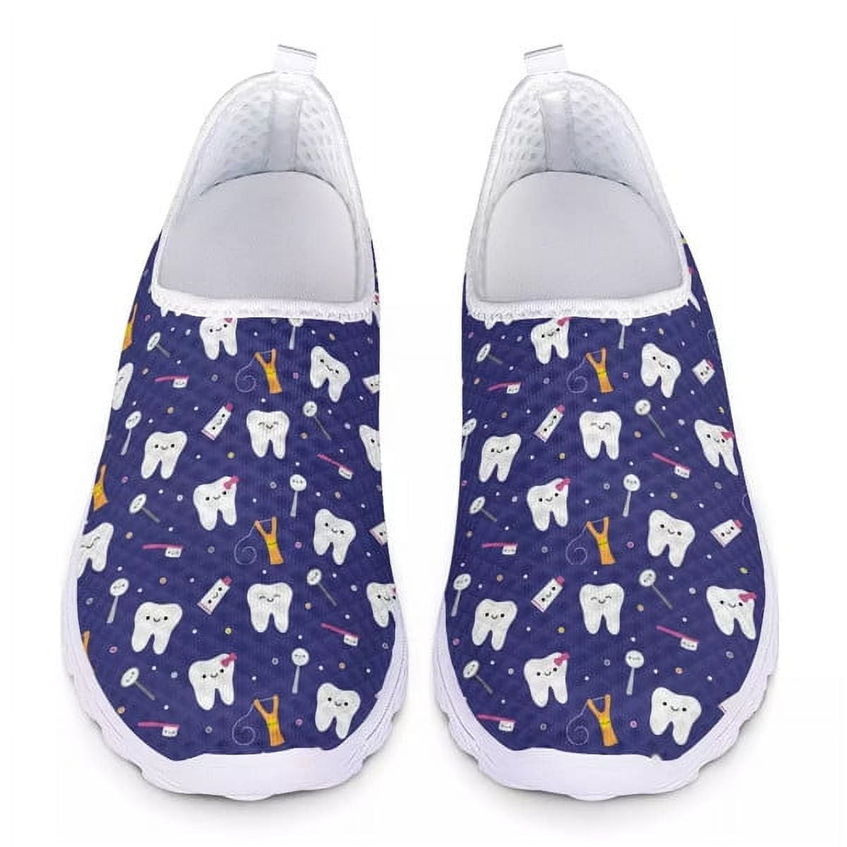 Breathable Female Flats Nurse Sneakers Fashion Women Summer Mesh Shoe ...