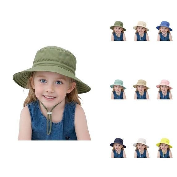 Breathable Fisherman Sun Hat, Lightweight Protective Cap for Babies ...