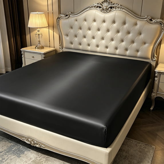 Breathable Fitted Mattress Sheet,Secure Coverage Bed Protector,Soft ...