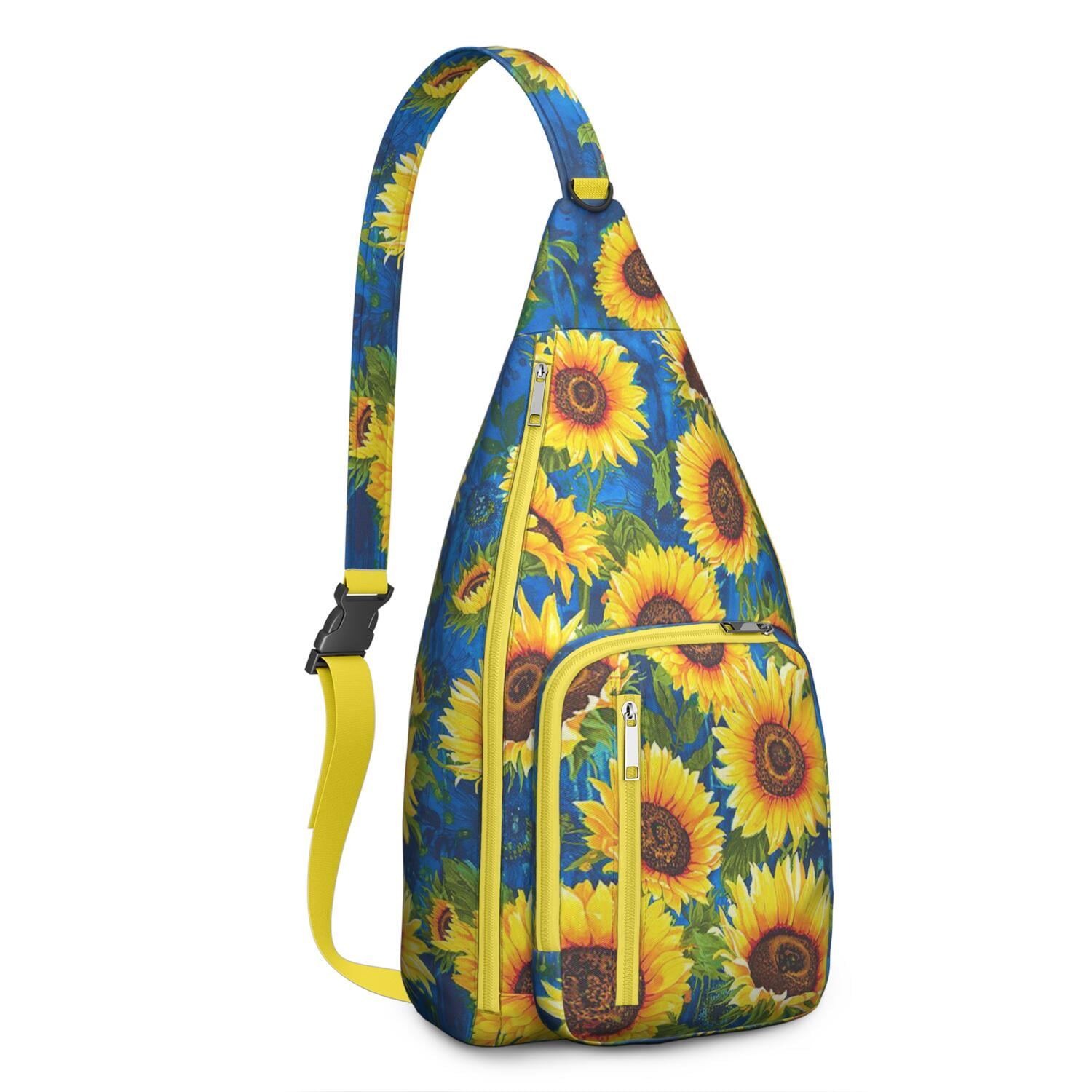 Breathable Floral Crossbody Bag with Organized Compartments for Women ...