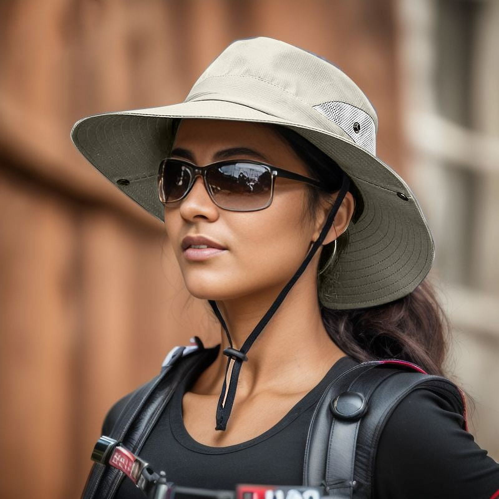 Breathable Foldable Sun Hat For Women Fishing Hat Hat with Neck Cover ...