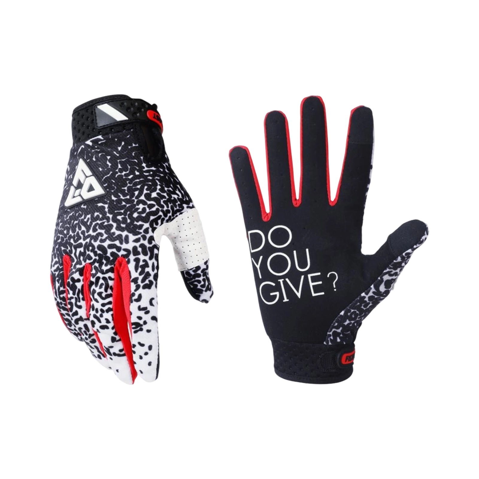 Breathable Full Finger Cycling Gloves Reinforced Stitching Ridings Glove Sports Gloves for ...