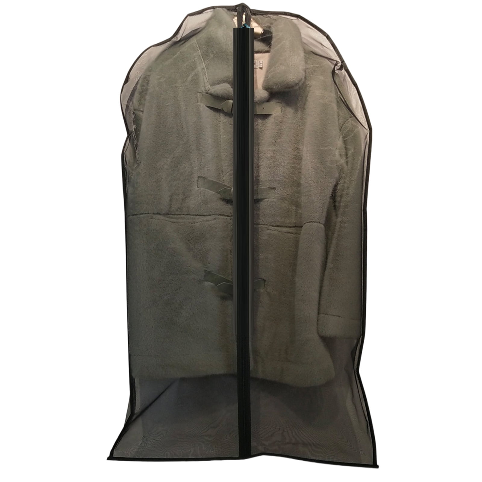 Breathable Garment Bags Transparent with Zipper Closure for Easy Access ...