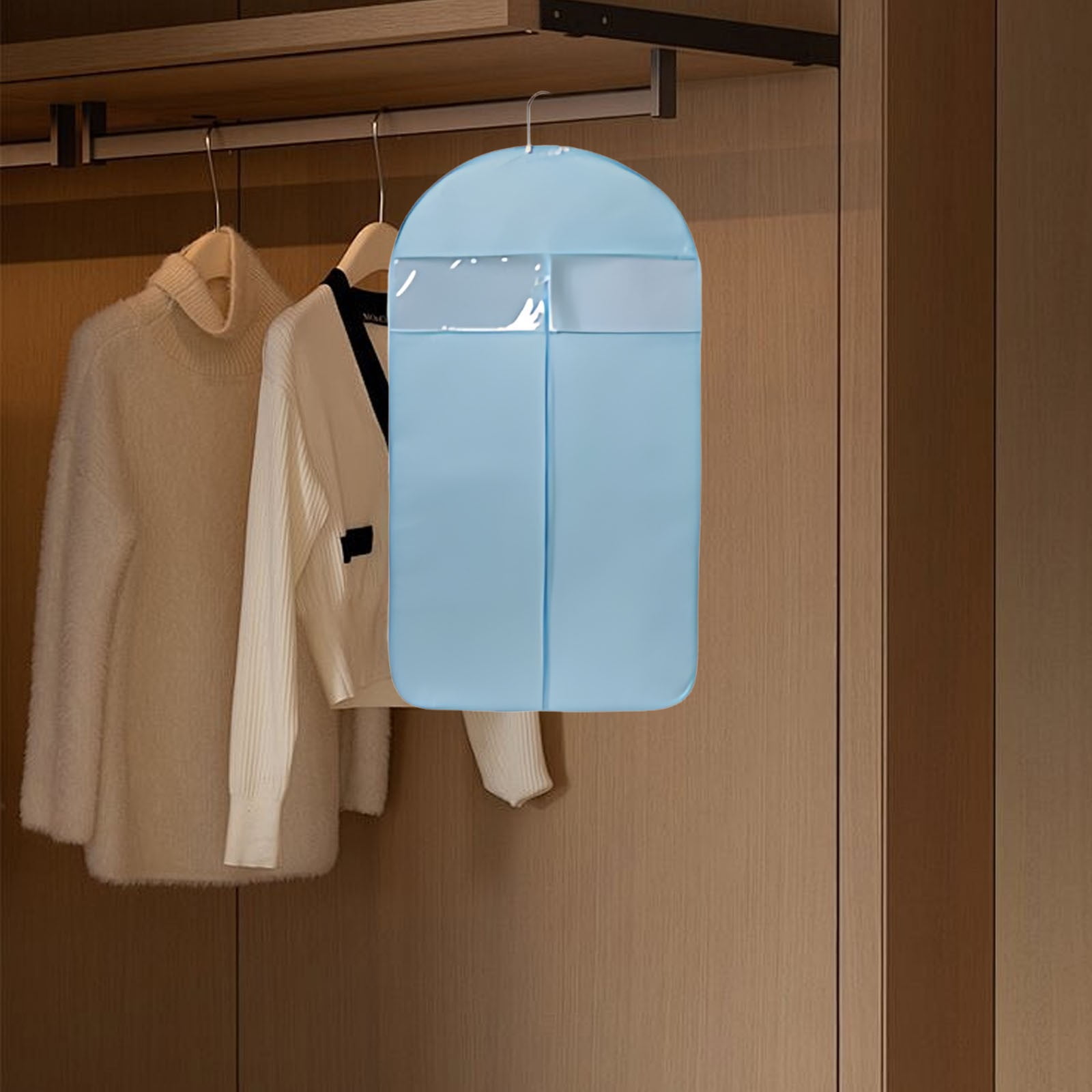 Breathable Garment Cover, Garment Bags for Hanging Clothes with Zipper ...