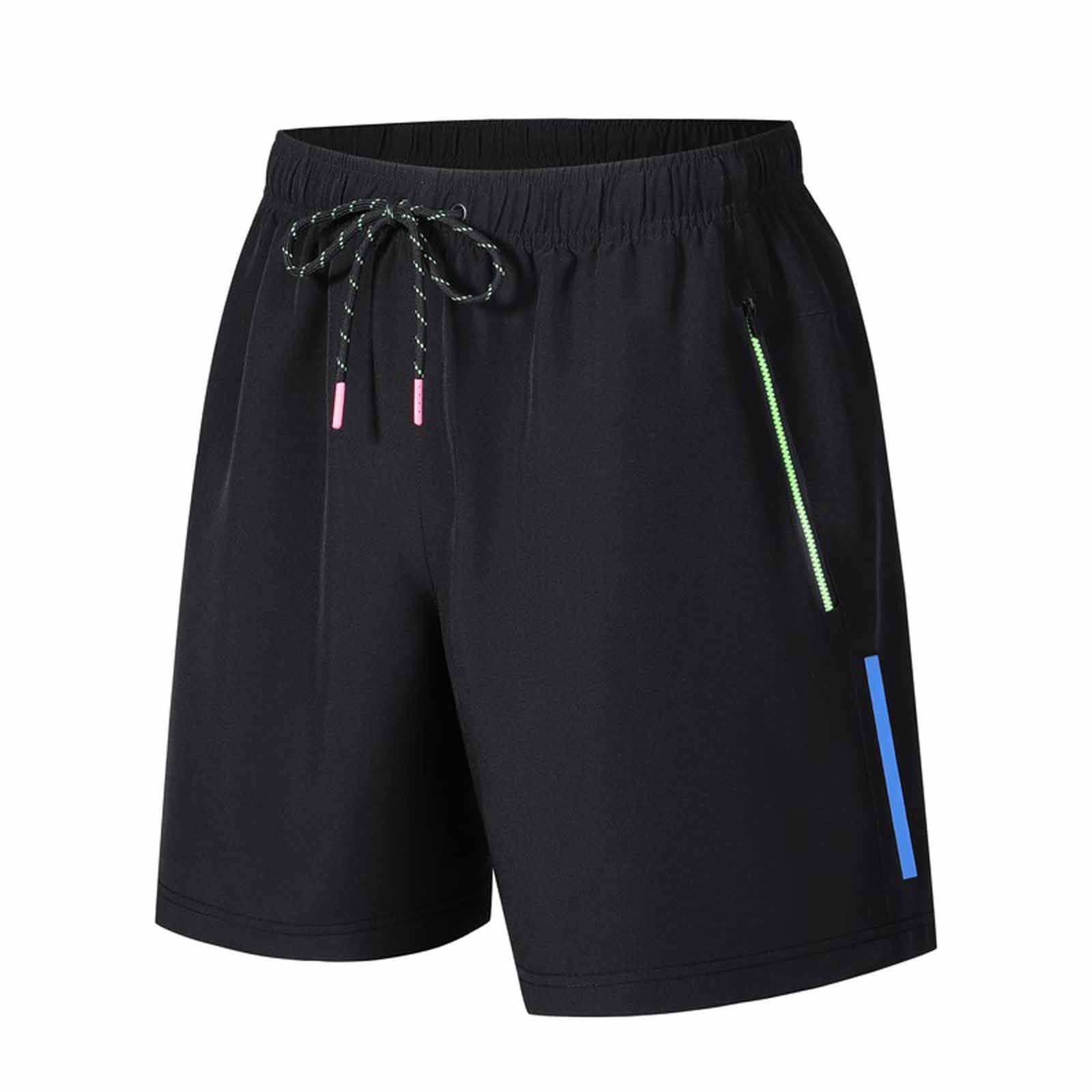 Breathable Gym Athletic Shorts for Men Quick-Dry Mesh Lining Shorts ...