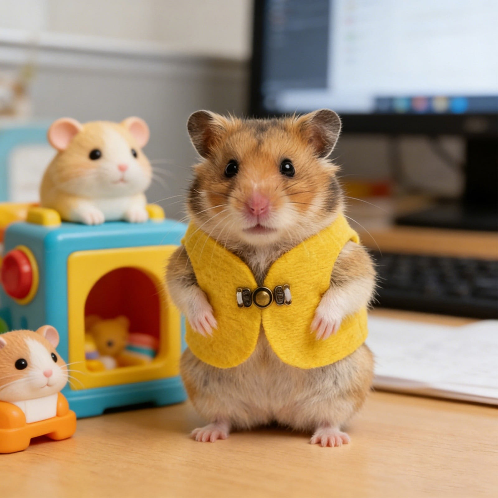 Breathable Hamster Harness Vest | Adjustable Small Animal Vest for ...